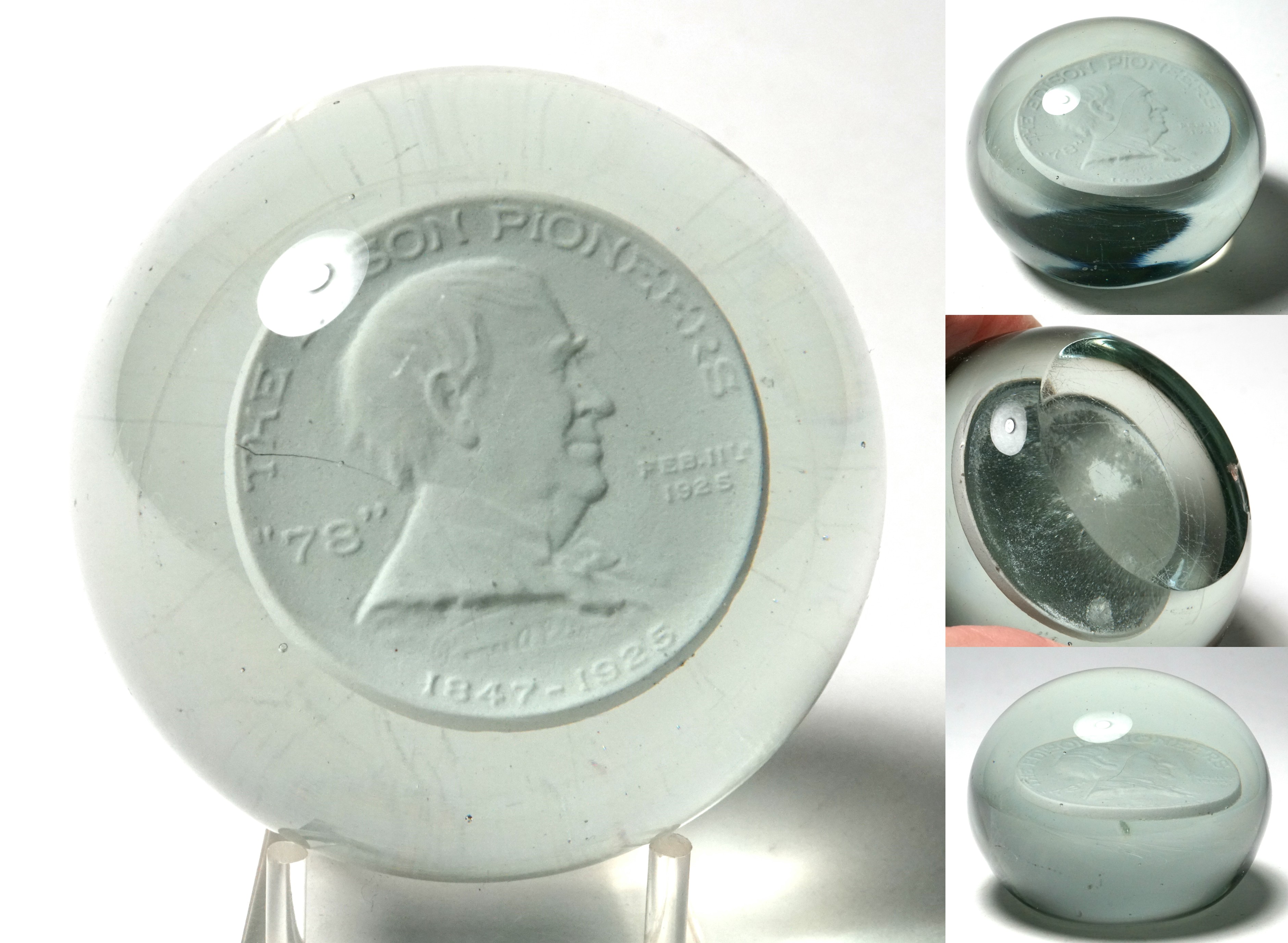 Paperweight - Sulphide Paperweights For Sale